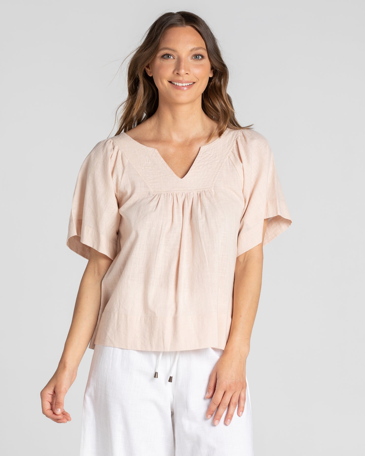 Freya Top - Dusty Pink – Boom Shankar